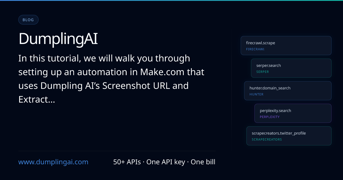 How to Automate Webpage Screenshot Capture and Data Extraction Using ...